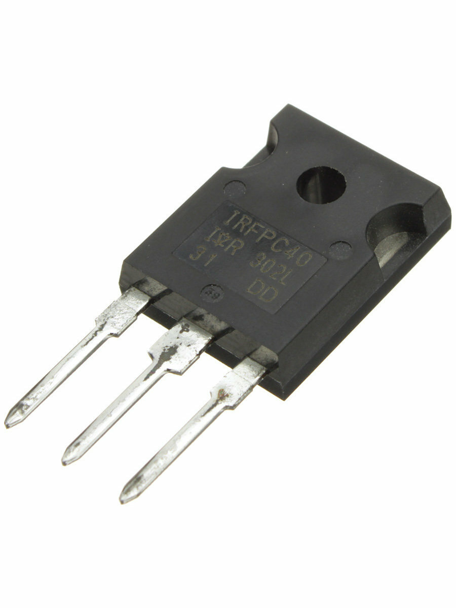 Транзистор IRFPC40 TO-247AC IR (N-канал 600В 6.8A 150Вт)