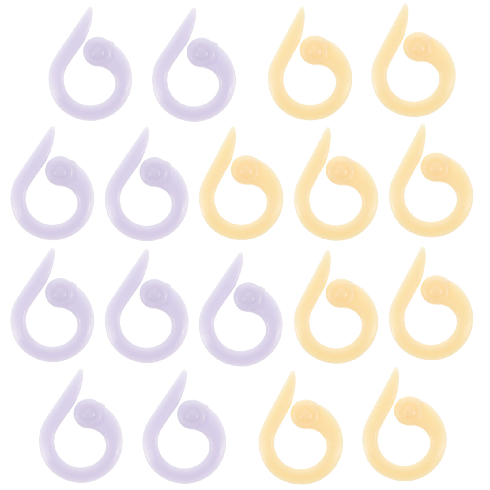 Пластиковые английские булавки, разноцветные инструменты для рукоделия, маркеры, инструменты для ручного вязания и крючком (20 шт.)