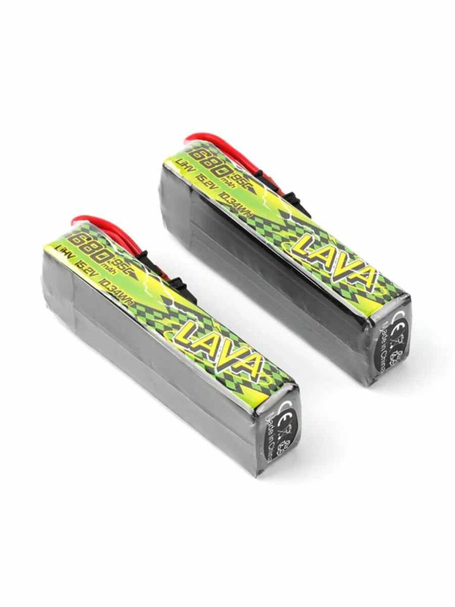 Аккумуляторы LiHV BetaFPV LAVA II (4S, 680mAh, 95C, XT30), 2шт.