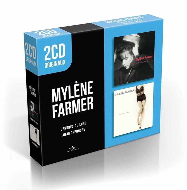 Фирменное издание Mylene Farmer - Cendres De Lune/Anamorphosee 2-CD BOX