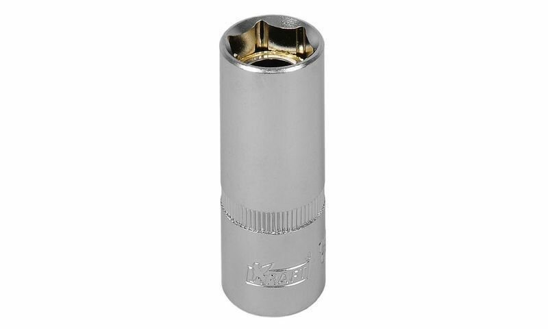 Головка свечная 16мм 1/2" 6 гранная с магнитной вставкой (KRAFT)