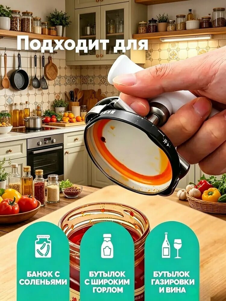 Открывалка, 9 см, 1 шт — фото 1