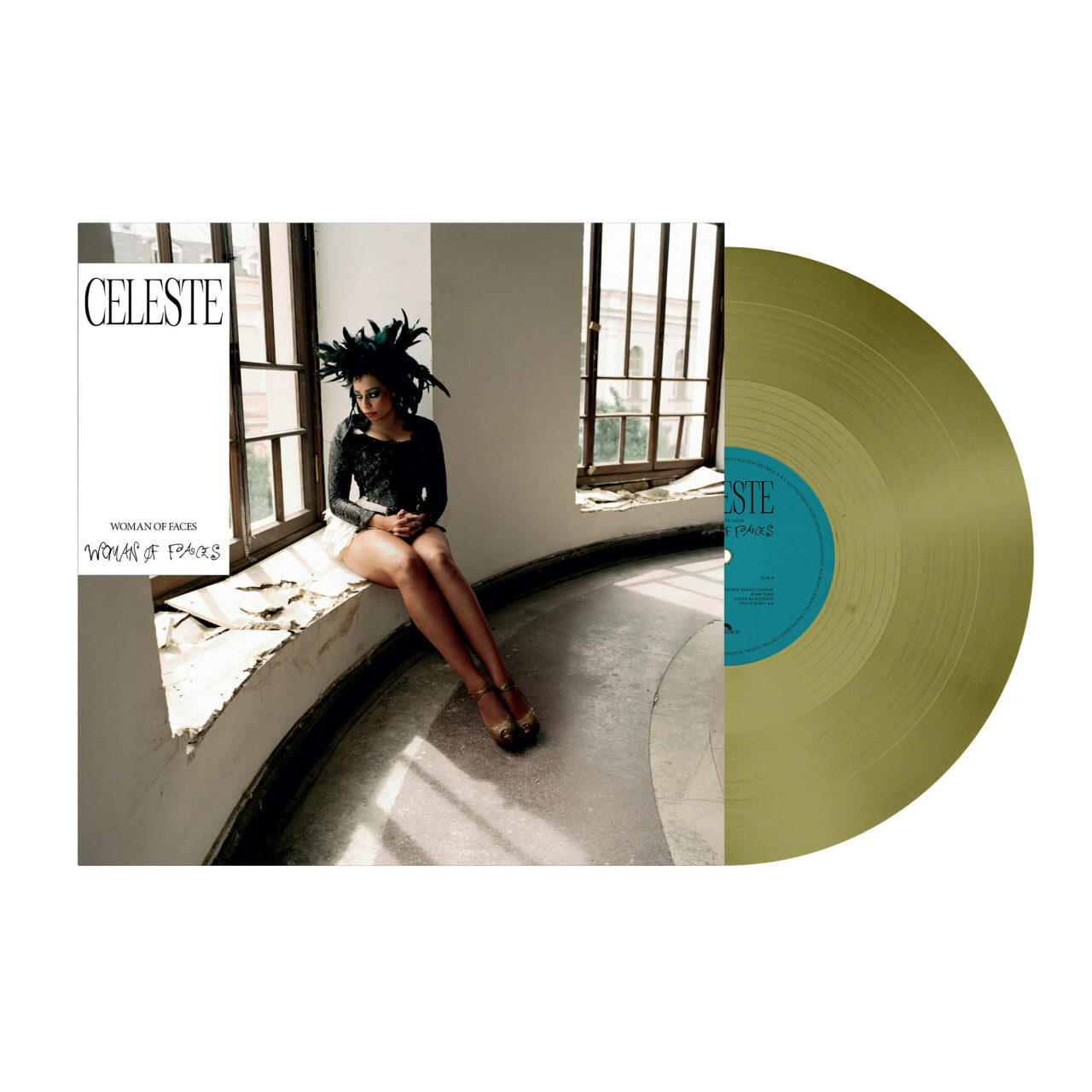 Celeste - Woman Of Faces - Alternative Cover, Gold LP