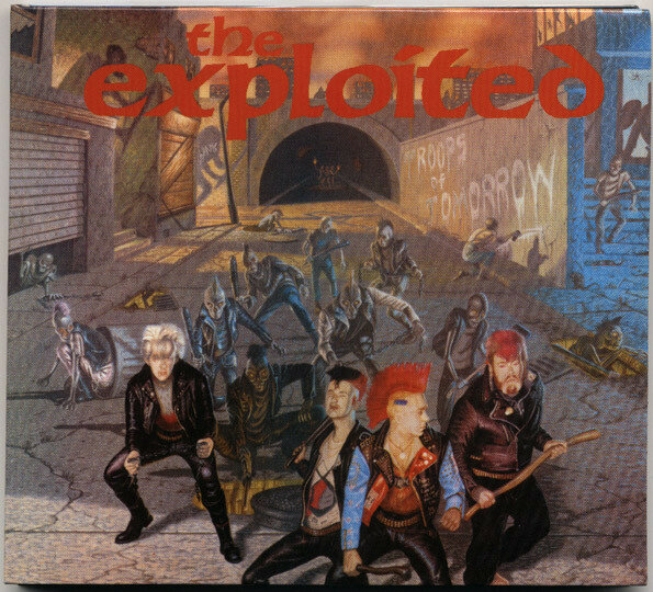 The Exploited. Troops Of Tomorrow (CD/Reissue/Компакт-диск)