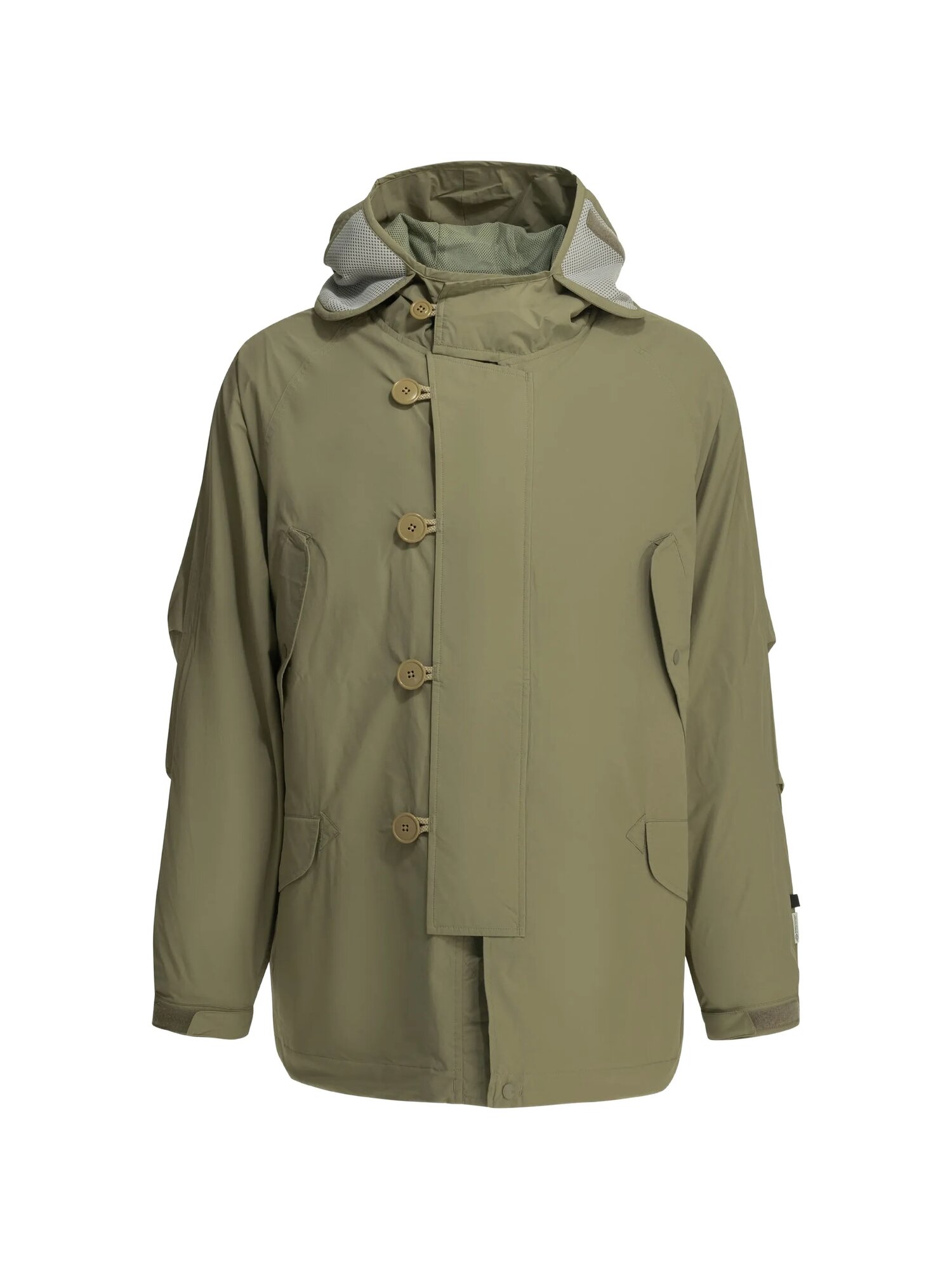 Пальто DAIWA PIER39 Hooded toggle-fastening coat
