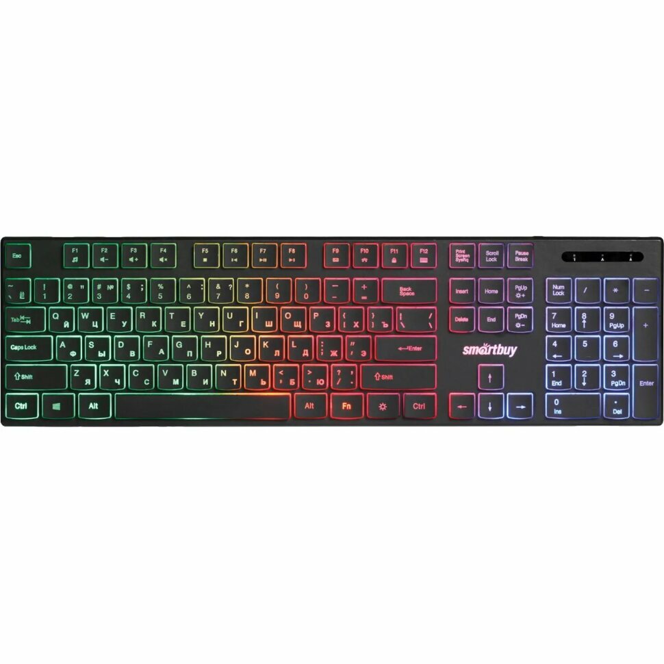 Клавиатура Smartbuy ONE 240 проводная RGB USB черная (SBK-240U-K), 1801645