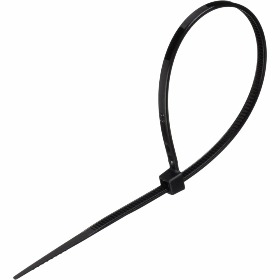 Стяжка (хомут) 150 мм x 2,5 мм, Bigtech BT-CT-150-25-B, нейлон, черн,100 шт/уп, 2157521
