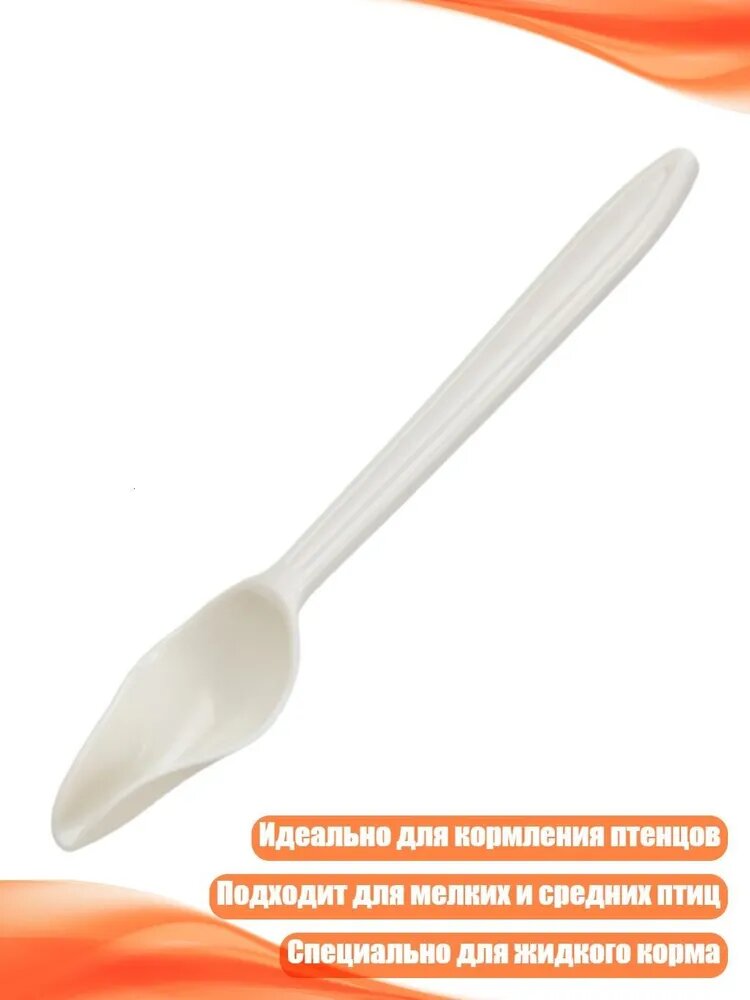 Кормушка-ложка для попугаев, - одинокий