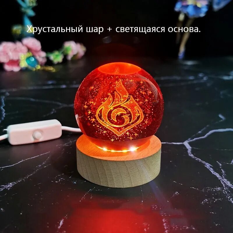 Миниатюра с кристаллами