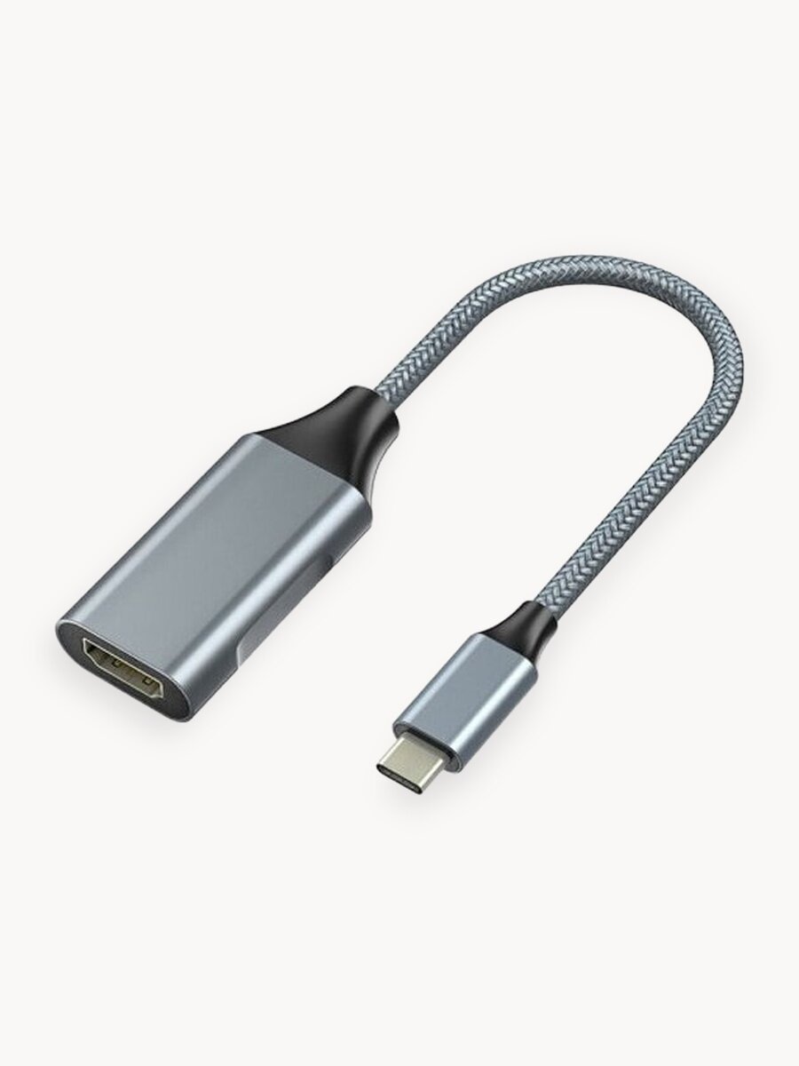 Адаптер Ks-is KS-772 4K USB Type C (M) в HDMI (F)