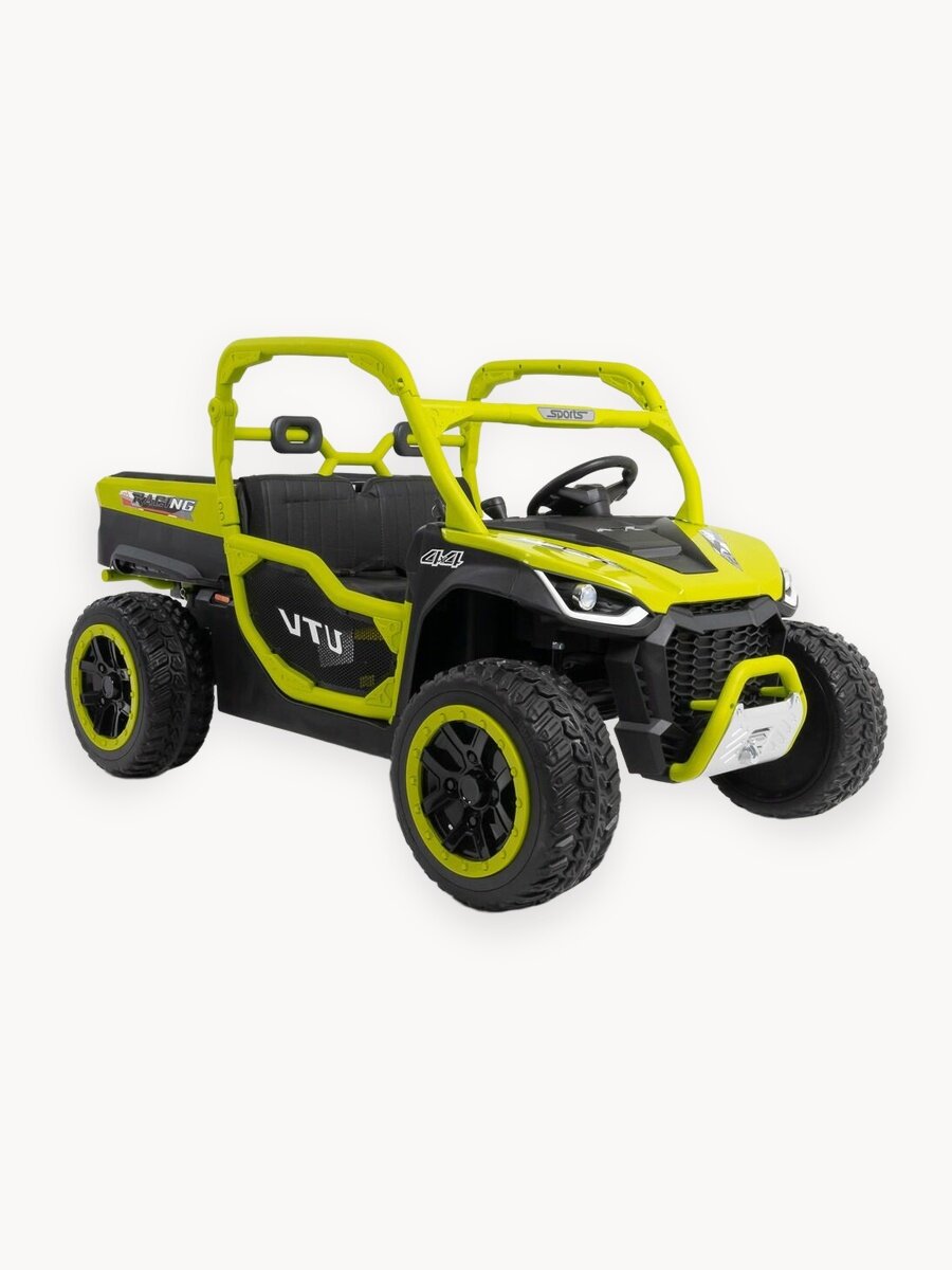 Детский электромобиль RACING UTV полный привод с багажником 4x4 + пульт