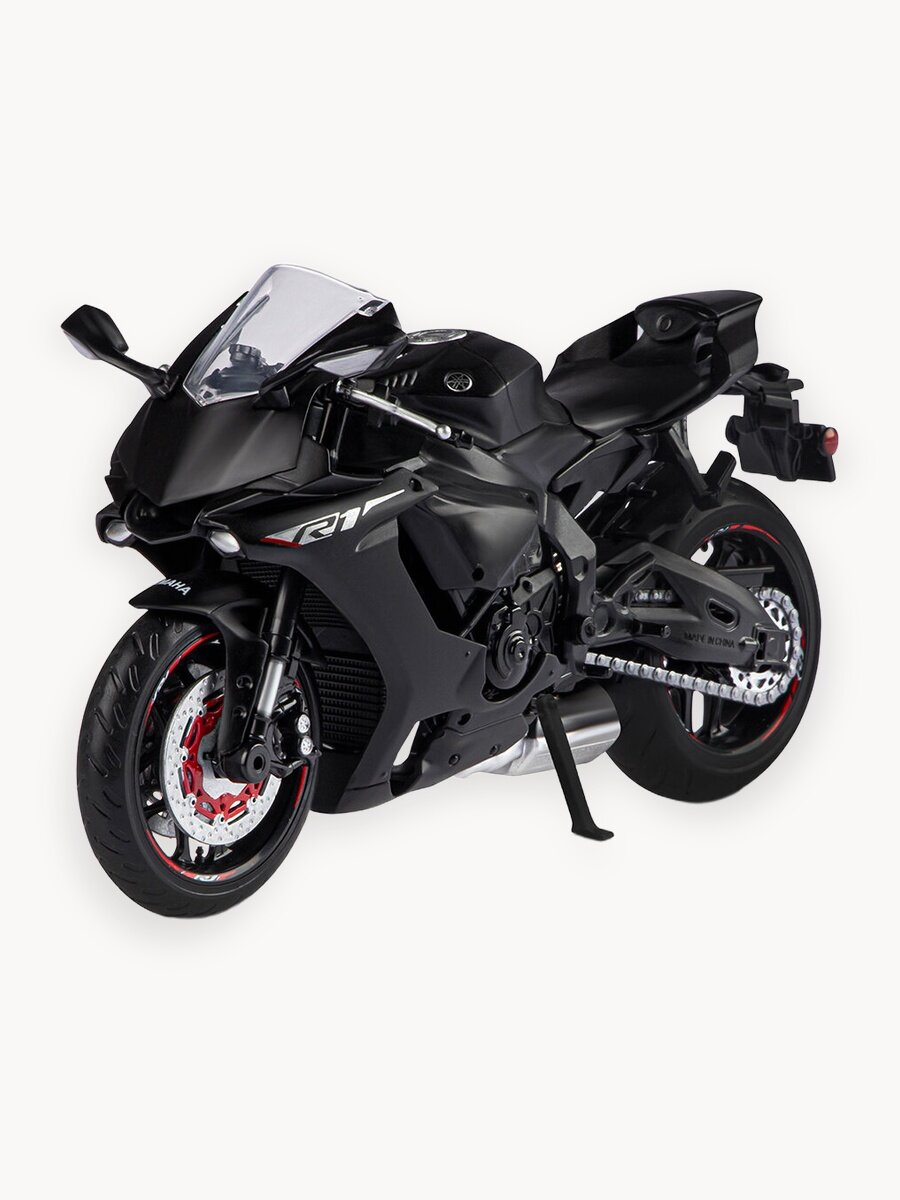 Мотоцикл металлический ТМ "Автопанорама" YAMAHA YZF-R1, коллекционная модель, свободный ход колес, М1:18, JB1251816
