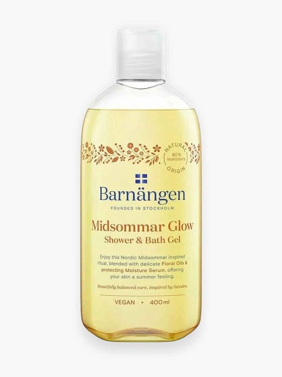 Barnangen Гель для душа и ванны Сияние Летнего Солнца, 400 мл