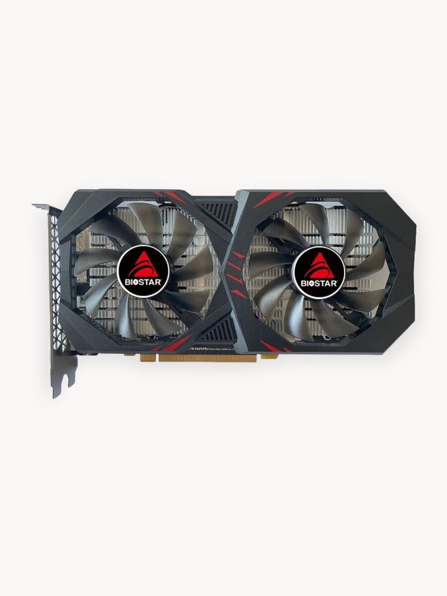 Видеокарта Biostar VN1666TF69, NVIDIA GeForce GTX 1660TI 1500 МГц, объем видеопамяти 6ГБ 192 бит GDDR6 12000 МГц
