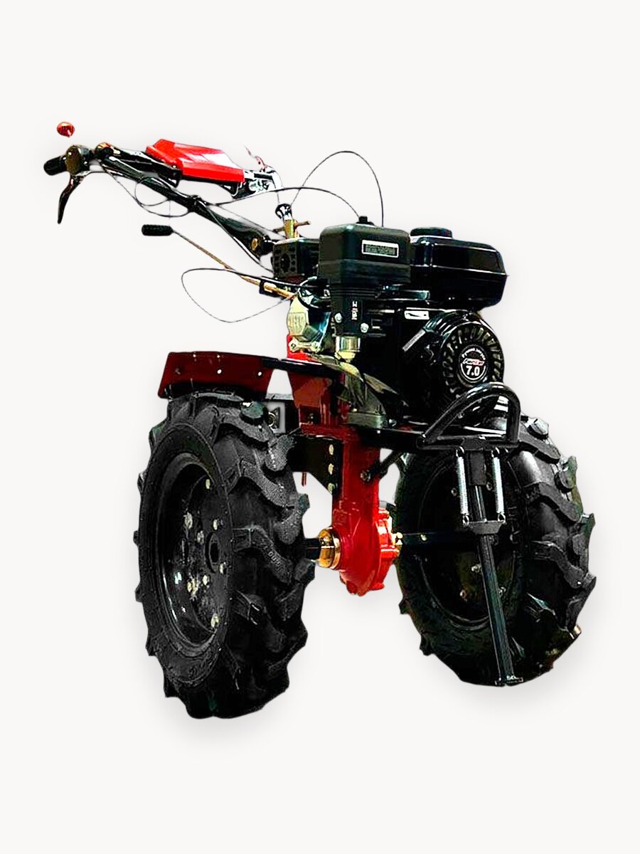 Мотоблок российский 13л. с. с диск. сцепл Forza МБ9-1307 с пониж 3вп+1наз/ВОМ/шестер. редуктор/колеса 5x12+фрезы