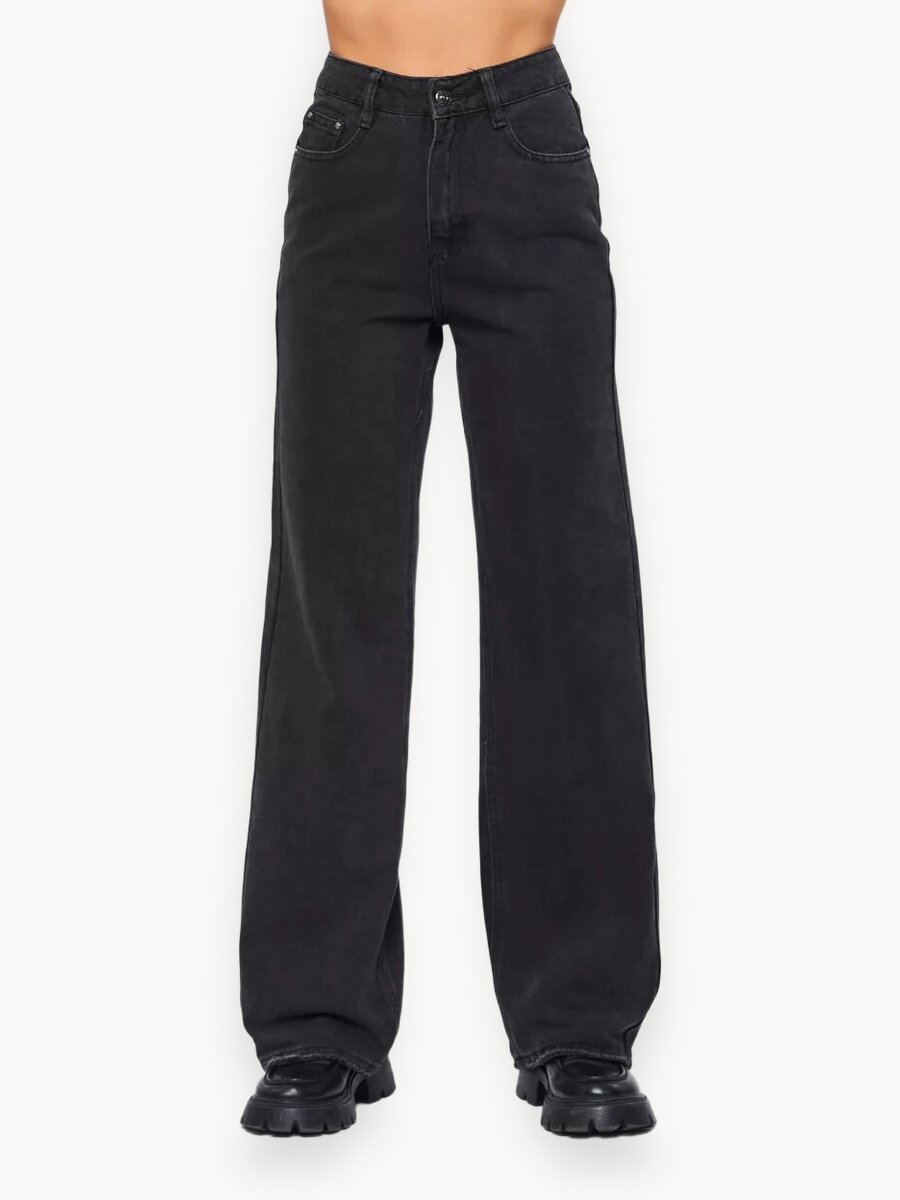 Джинсы широкие 