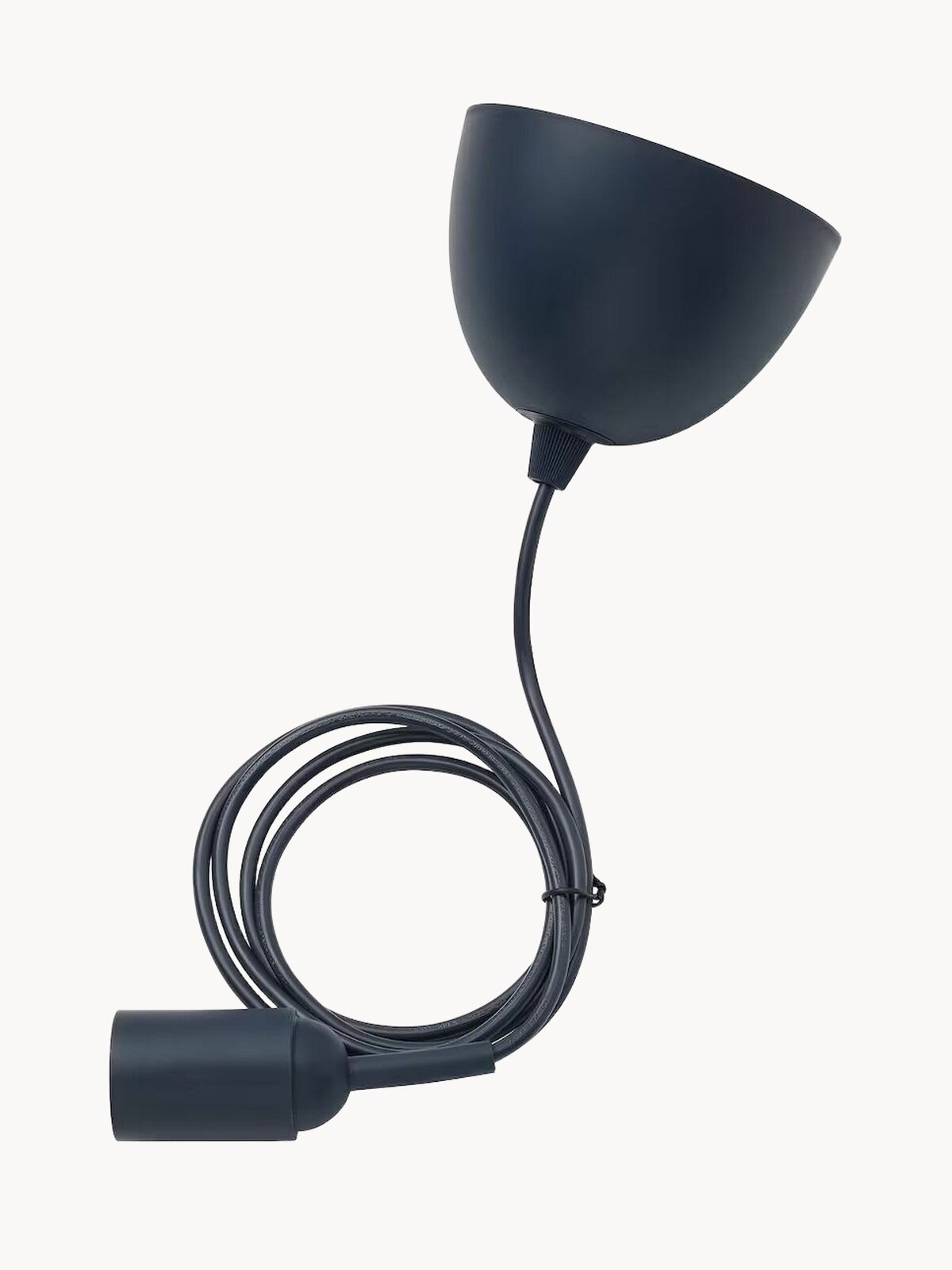 Шнур-подвес для абажура IKEA GRAVACKA, 1,8 м, синий. Подвесной светильник Икеа гровакка