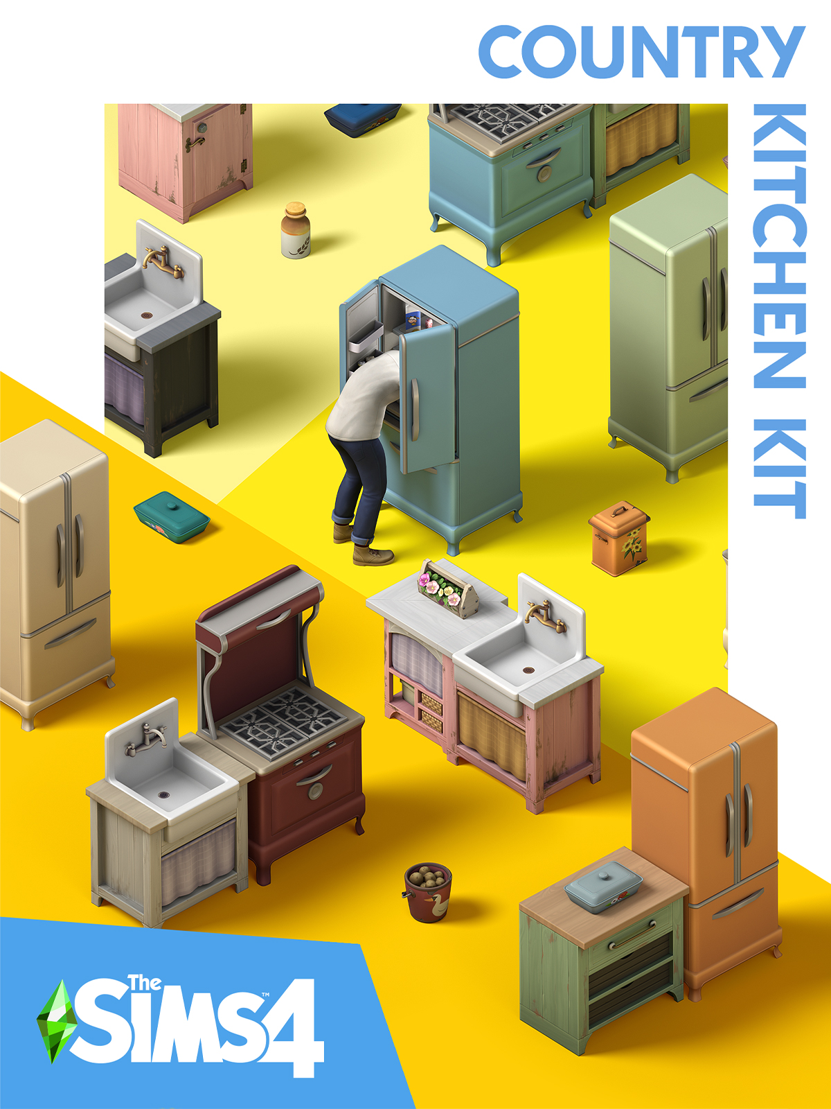 Дополнение The Sims™ 4 Country Kitchen (Сельская кухня) , цифровой код для PC(ПК), Русский язык. Steam подарок Россия
