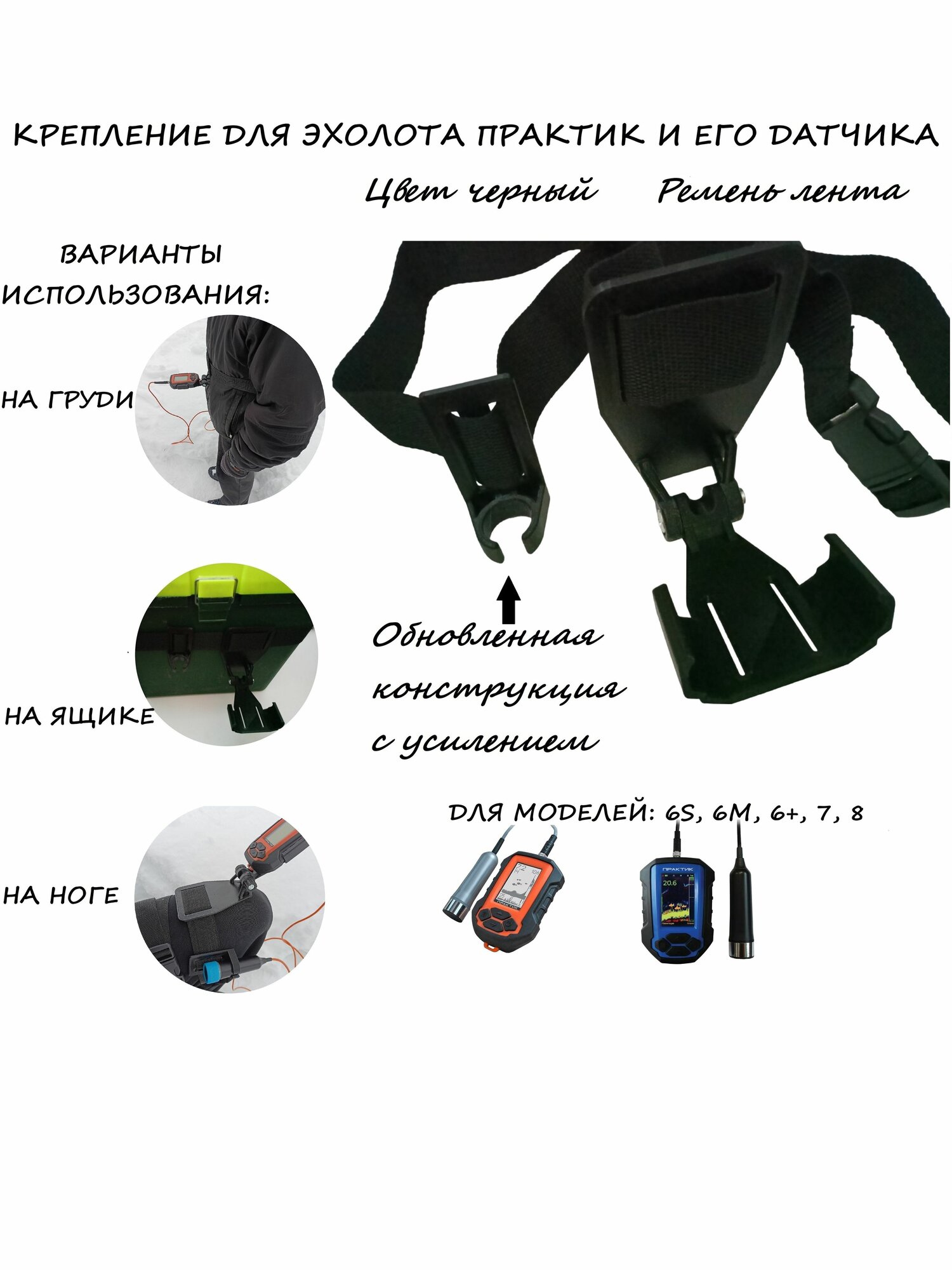 Крепление для эхолота