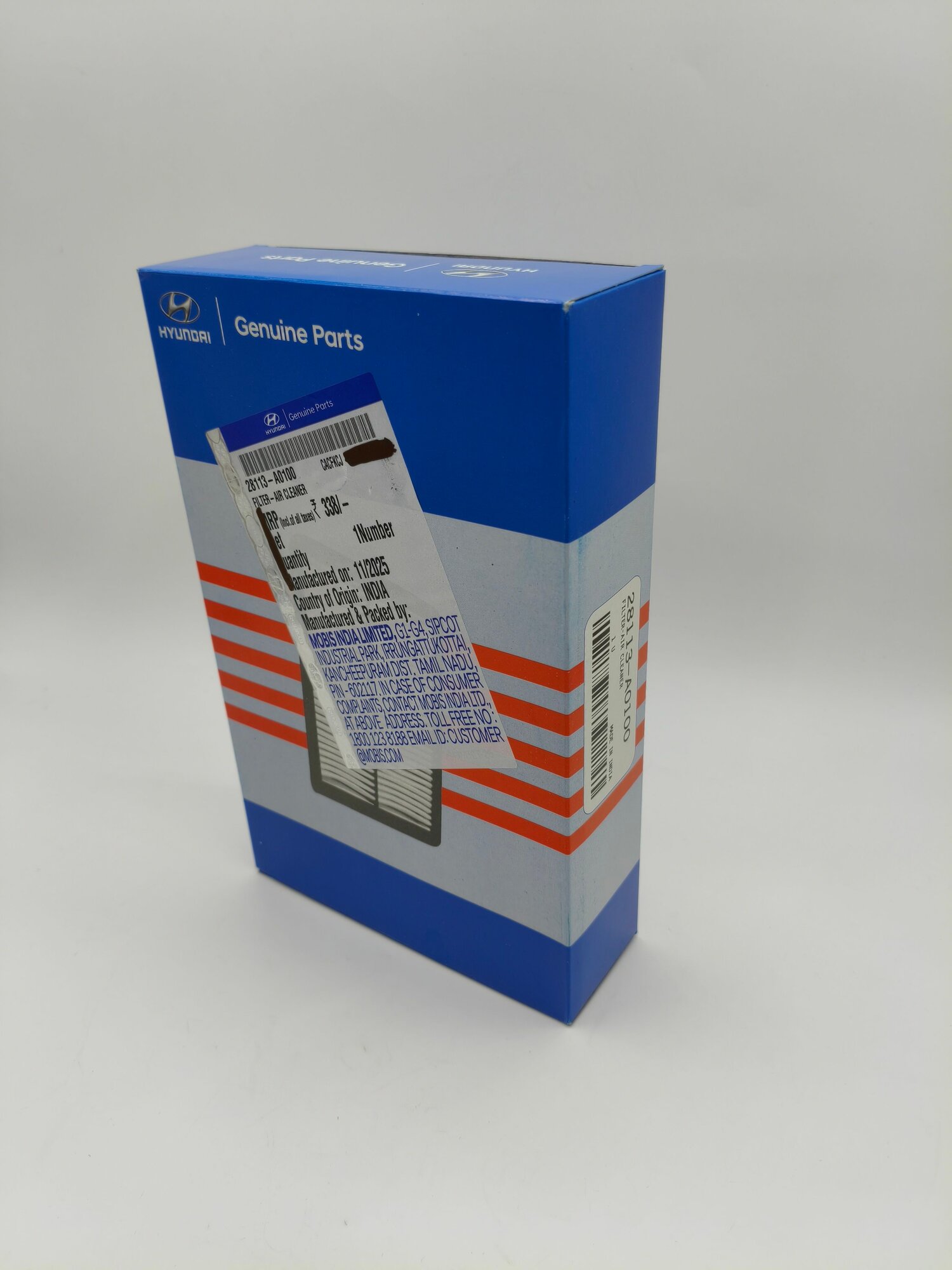 Фильтр воздушный 28113A0100 Hyundai/Kia