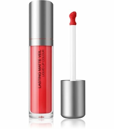 Губная помада KIKO MILANO Lasting Matte Veil, оттенок 12 crimson red, 4 мл