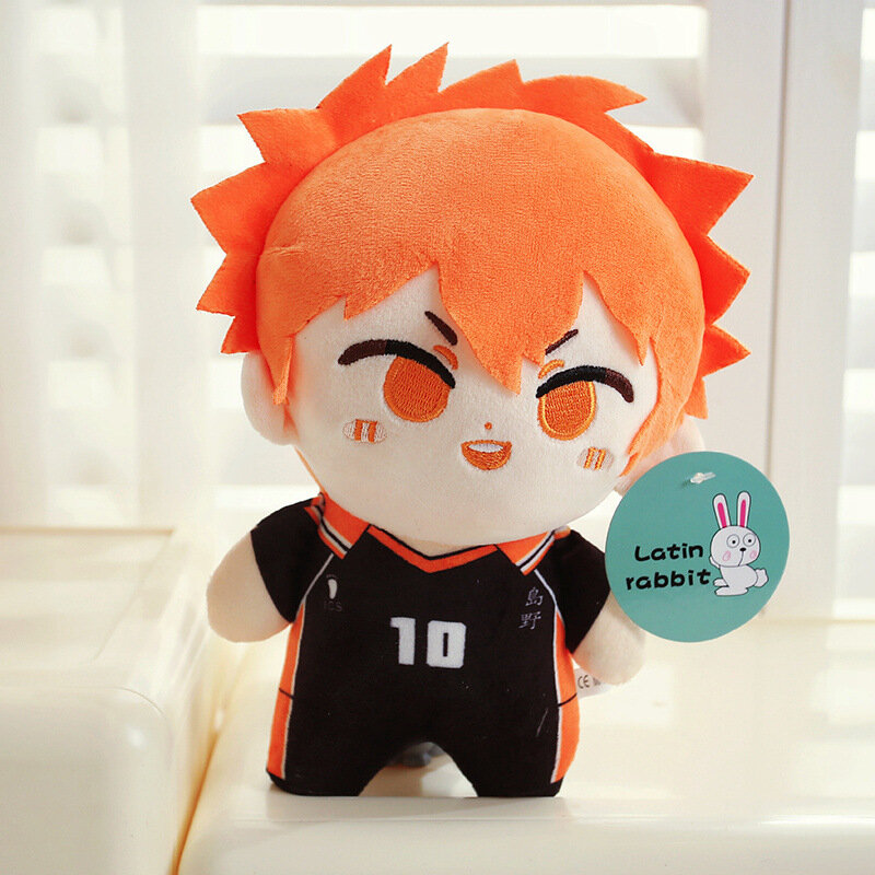 Плюшевая кукла Шойо Хината 25 см из аниме Haikyu, 150 г, мягкая хлопковая игрушка для коллекционеров