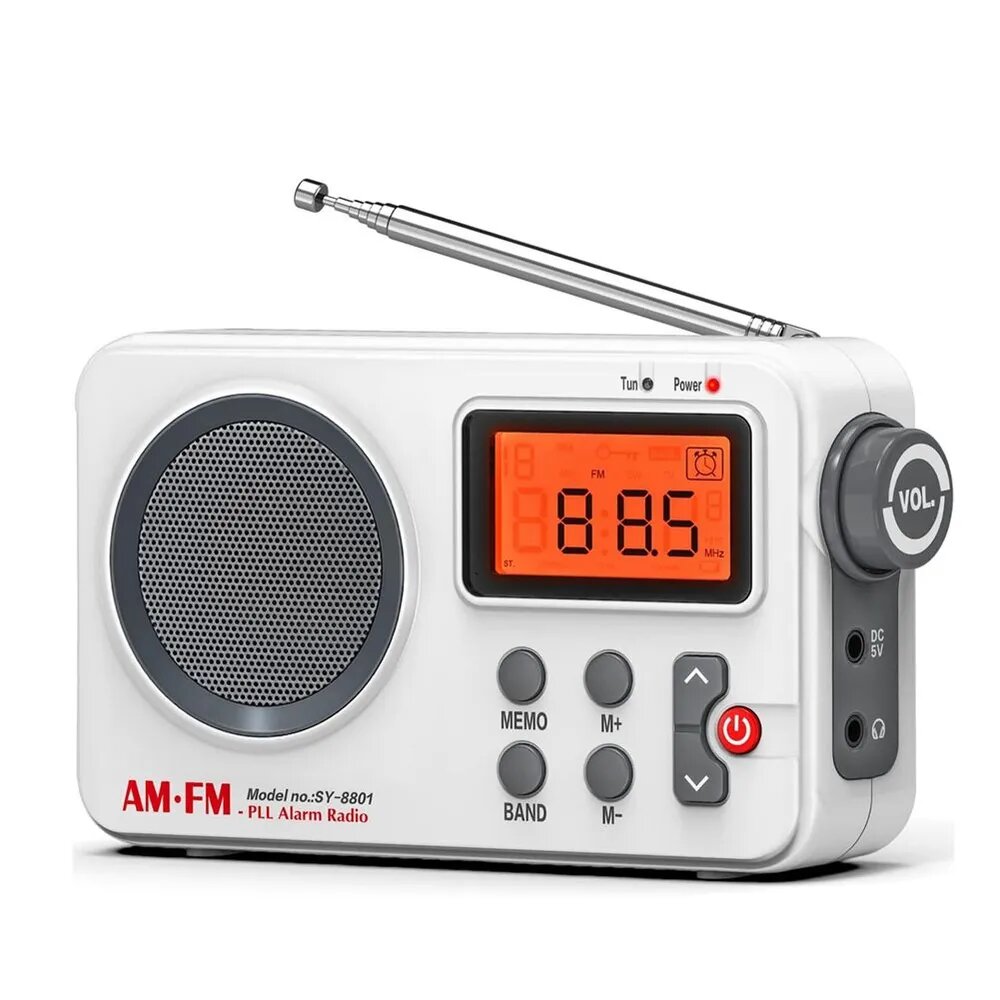 (M T I Портативное AM/FM-Радио, Цифровое Радио Для Душа, Мини-Стереорадио