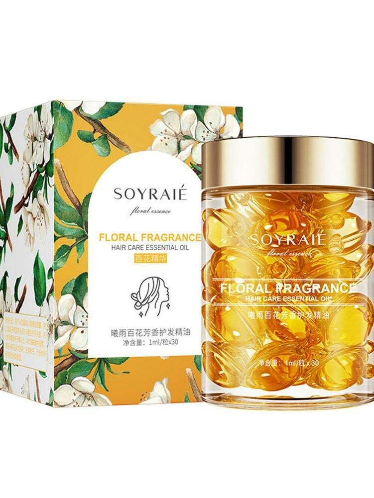 30 шт./кор, эфирное масло для ухода за волосами, аромат розы