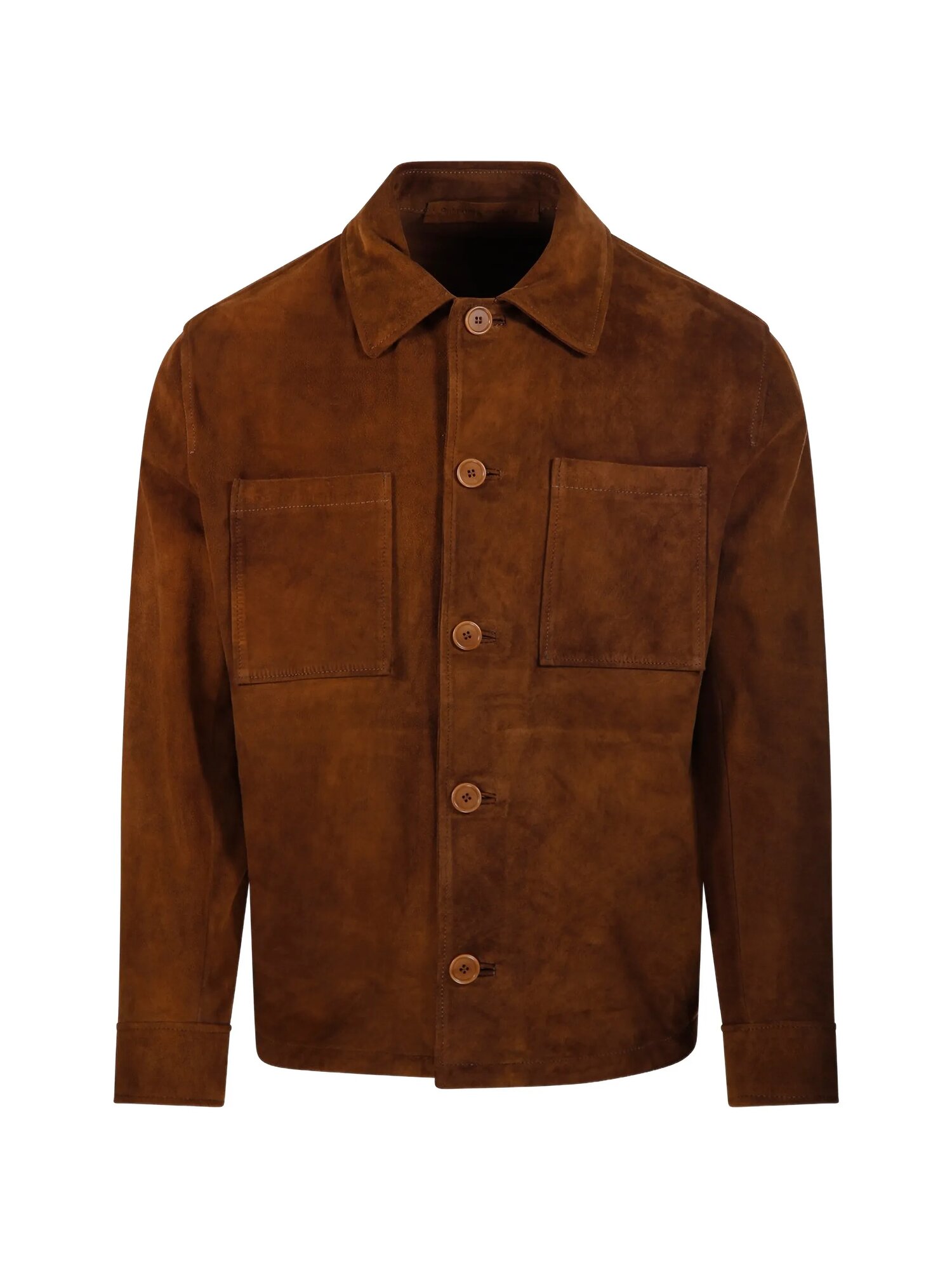 Куртка Suede patch-pocket jacket