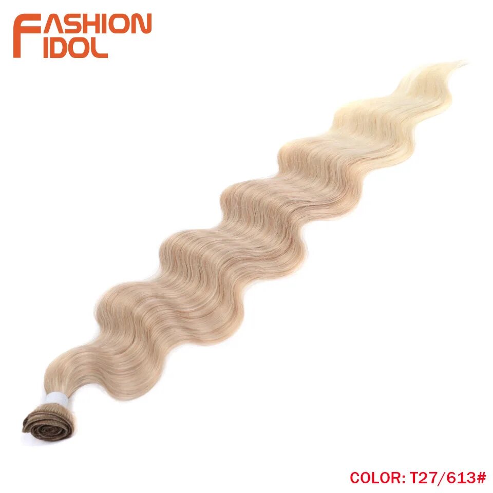 FASHION IDOL Пучок волос, волна, T27/613, 26 дюймов
