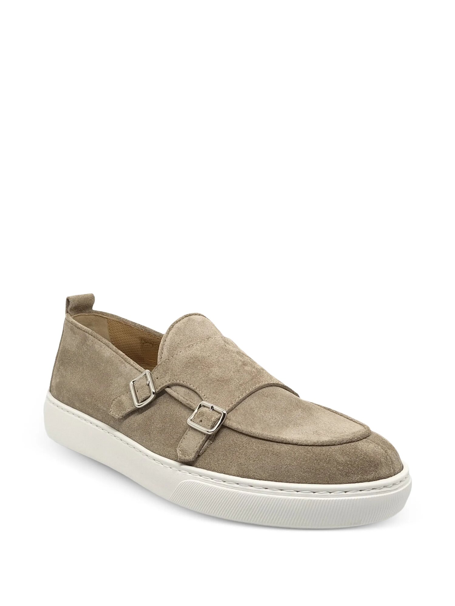 Лоферы HENDERSON BARACCO Double-strap suede loafers, размер 43,5, разноцветный — фото 1