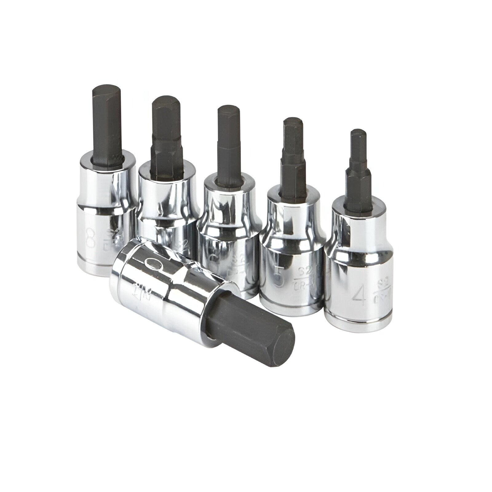 Головка-бита Forsage F-34405507, 6-гранная, 7 мм, 1/2", L-55 мм