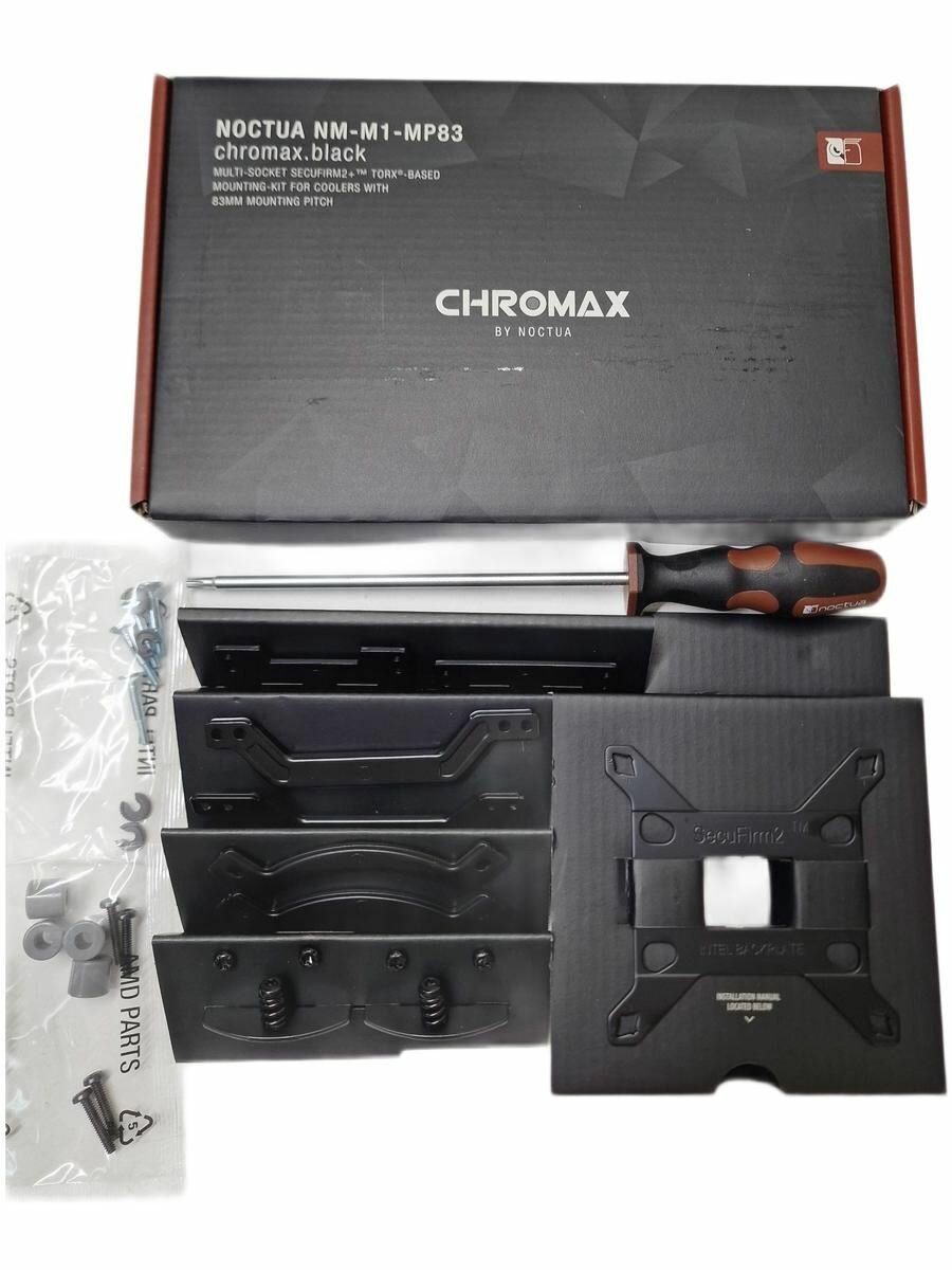 Крепежный комплект Noctua NM-M1-MP83 chromax.black с отверткой