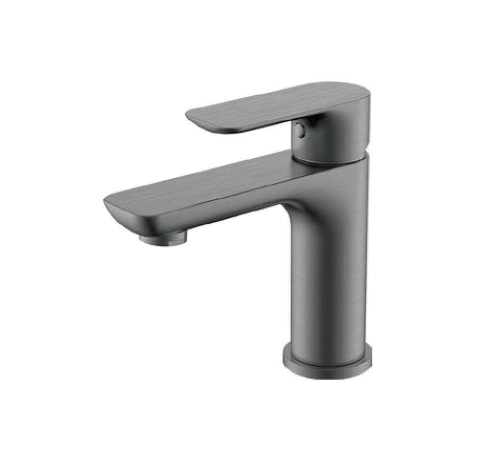 Смеситель для раковины Gappo Noar G1QE04BL8-SS9 оружейная сталь