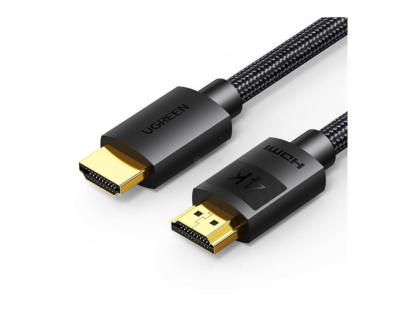 Кабель аудио-видео UGREEN HD119, HDMI - HDMI, 1м, черный (30999)