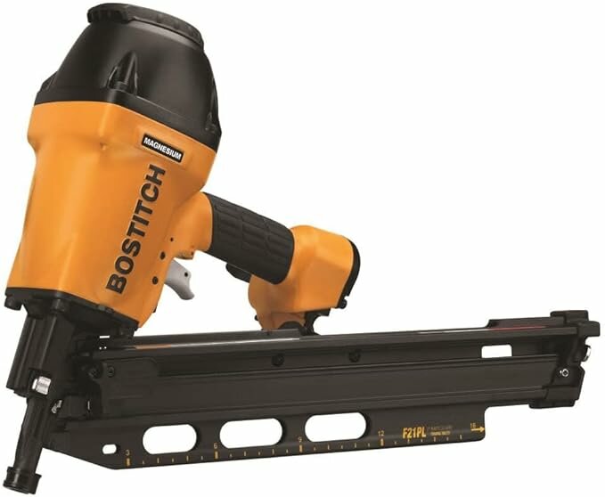 Каркасный пневматический нейлер Bostitch F21PL, гвозди 21° 50 - 90мм