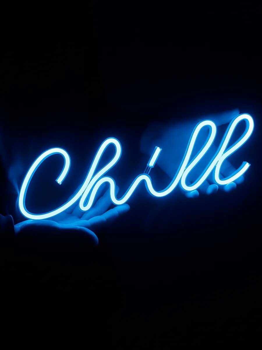 "Chill" неоновая лампа, светильник