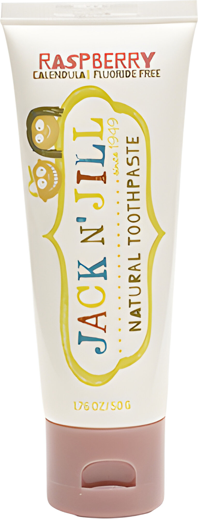 Jack N' Jill Органическая зубная паста "Малина" Natural Toothpaste Calendula Raspberry 30ml