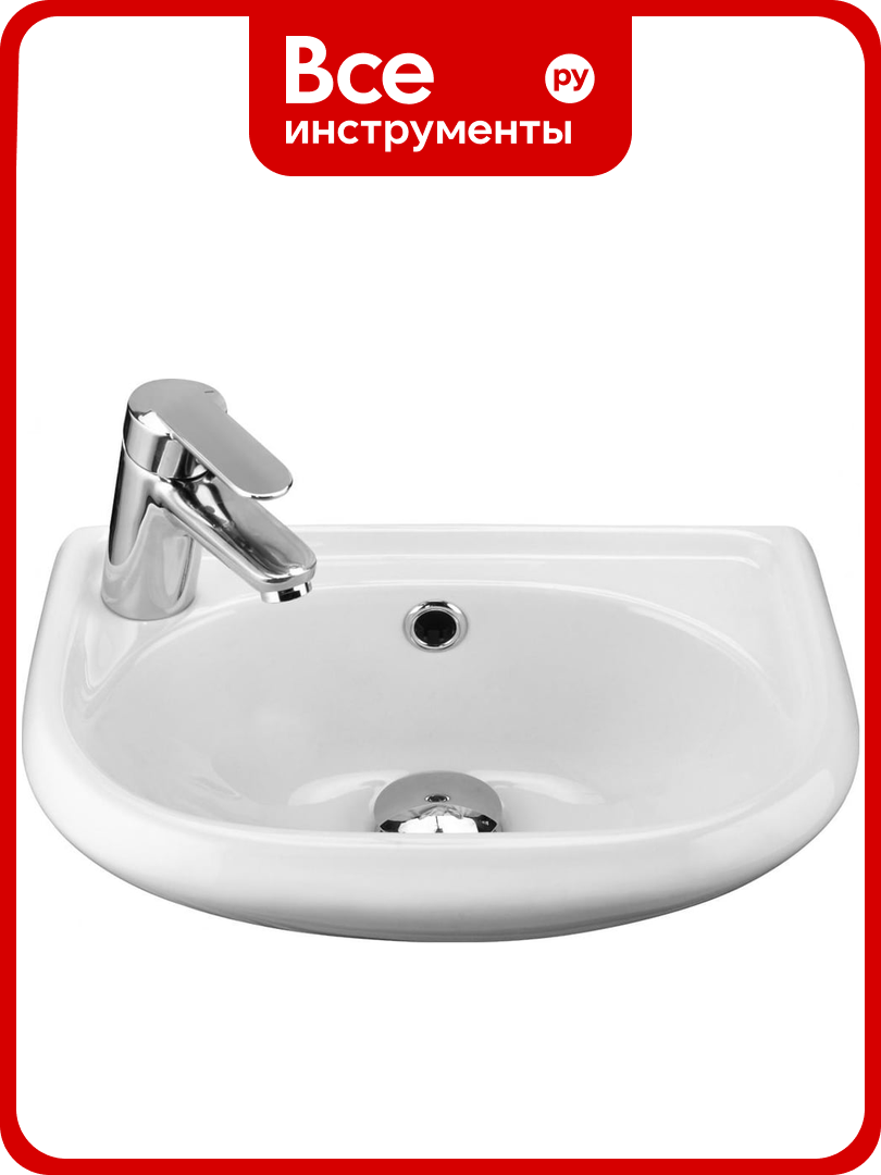 Умывальник Santek "Бриз-40" л/отв 00028590 1WH110442