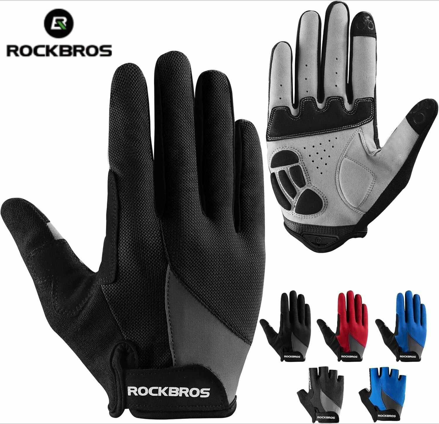 ROCKBROS Велоперчатки, размер: XL
