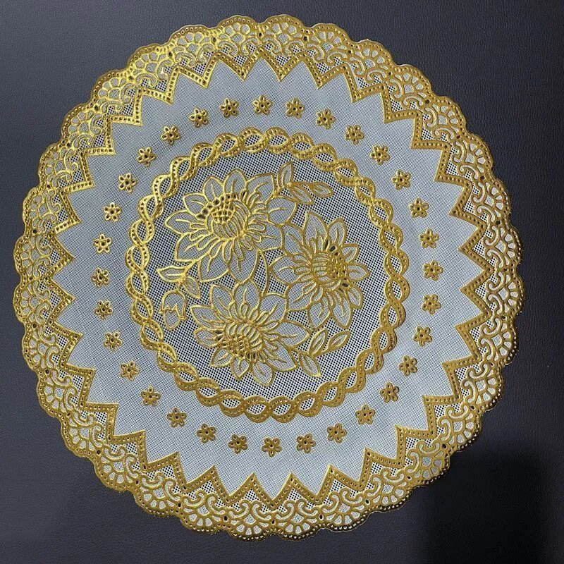 Салфетка сервировочная ПВХ (поливинилхлорид) 30x30см, 4шт.
