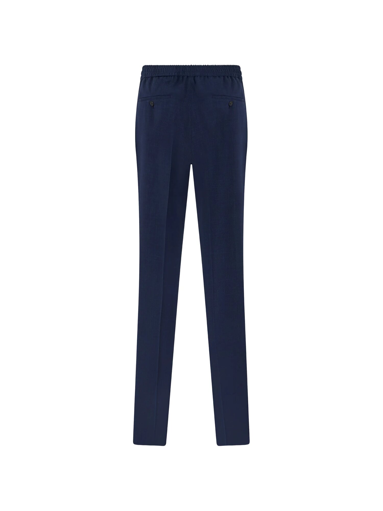 Брюки Slowear Drawstring elasticated-waist trousers, размер 48, blue — фото 1