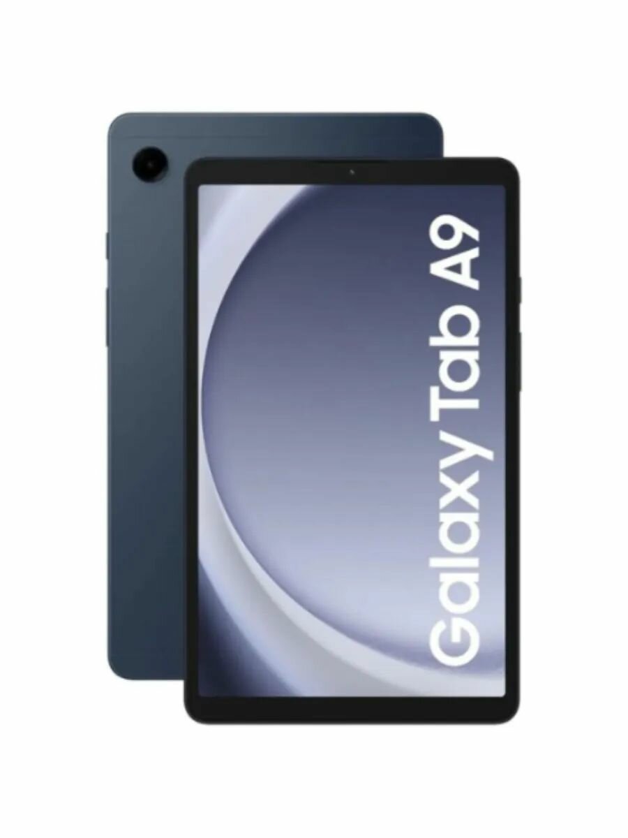 8,7" Планшет Samsung Galaxy Tab A9 (SM-X110NDBACAU) 64 ГБ темно-синий - 1340x800, TFT, 8 x 2,2 ГГц, 4 ГБ, 5100 мА*ч, Android