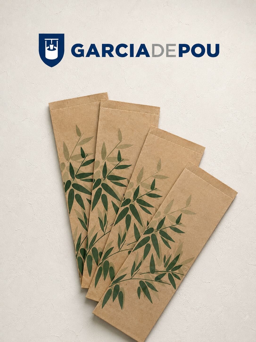 Пакеты короткие, упаковка для выпечки Parole бумага 9+4*22 см, 220 шт/уп, Garcia de PouИспания