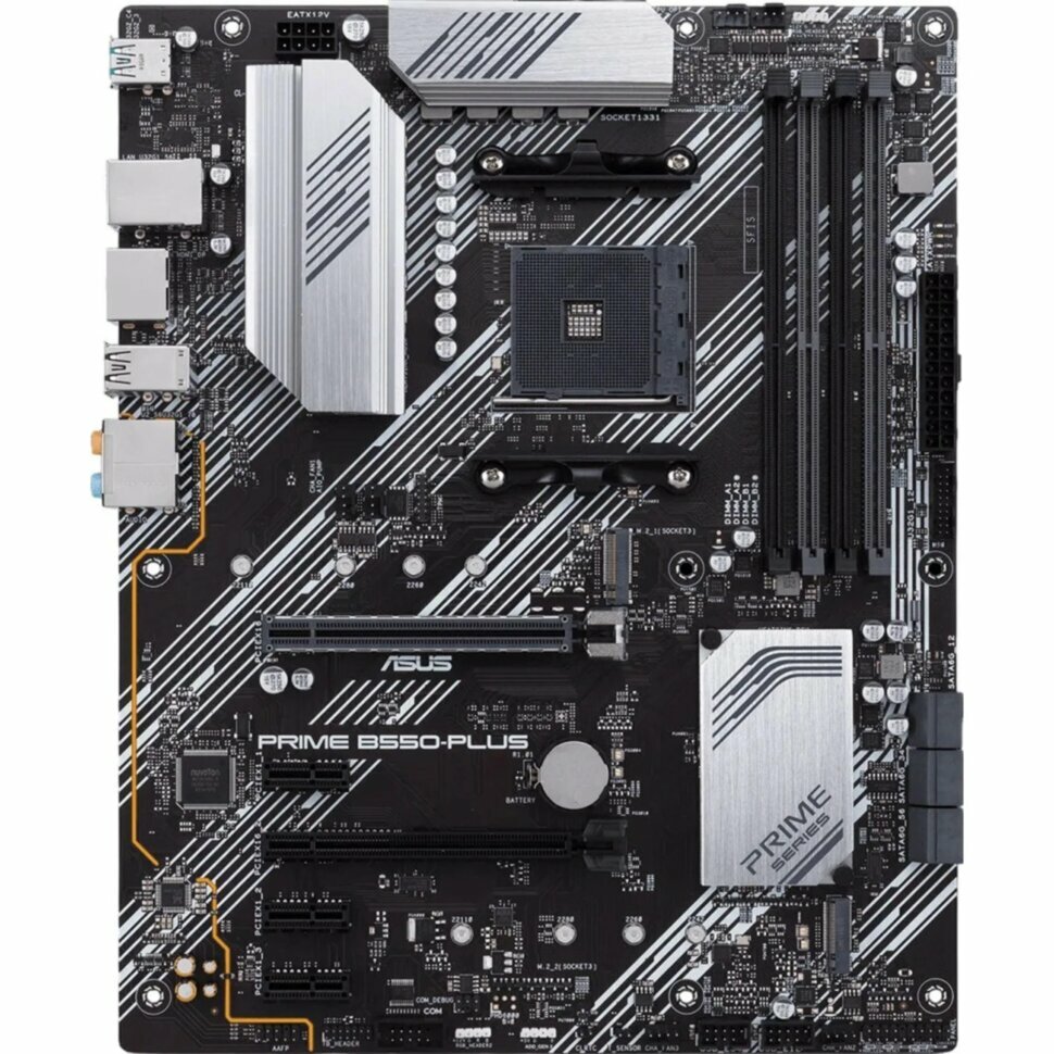 Материнская плата Asus PRIME B550-PLUS Soc-AM4 AMD 4xDDR4 ATX, 2205185