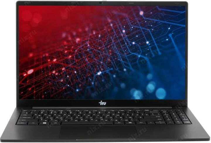 2168022 IRU Strato 15ALID4 Core i3 1315U 8Gb 256Gb 15.6" IPS FHD (1920x1080) без ОС black WiFi BT Cam 6000mAh