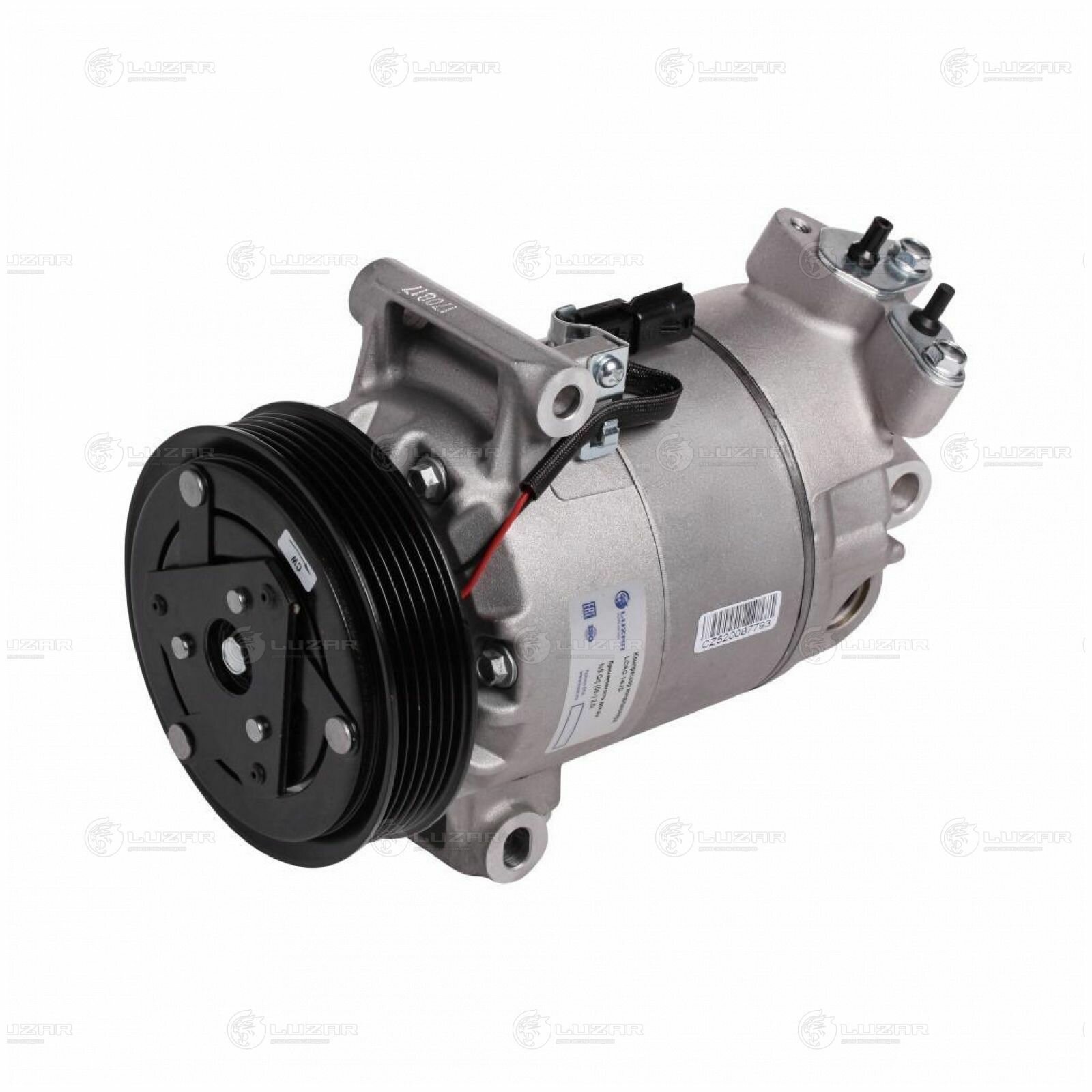 Компрессор кондиц. для а м Nissan Qashqai 06- 2.0i LUZAR LCAC 14JD
