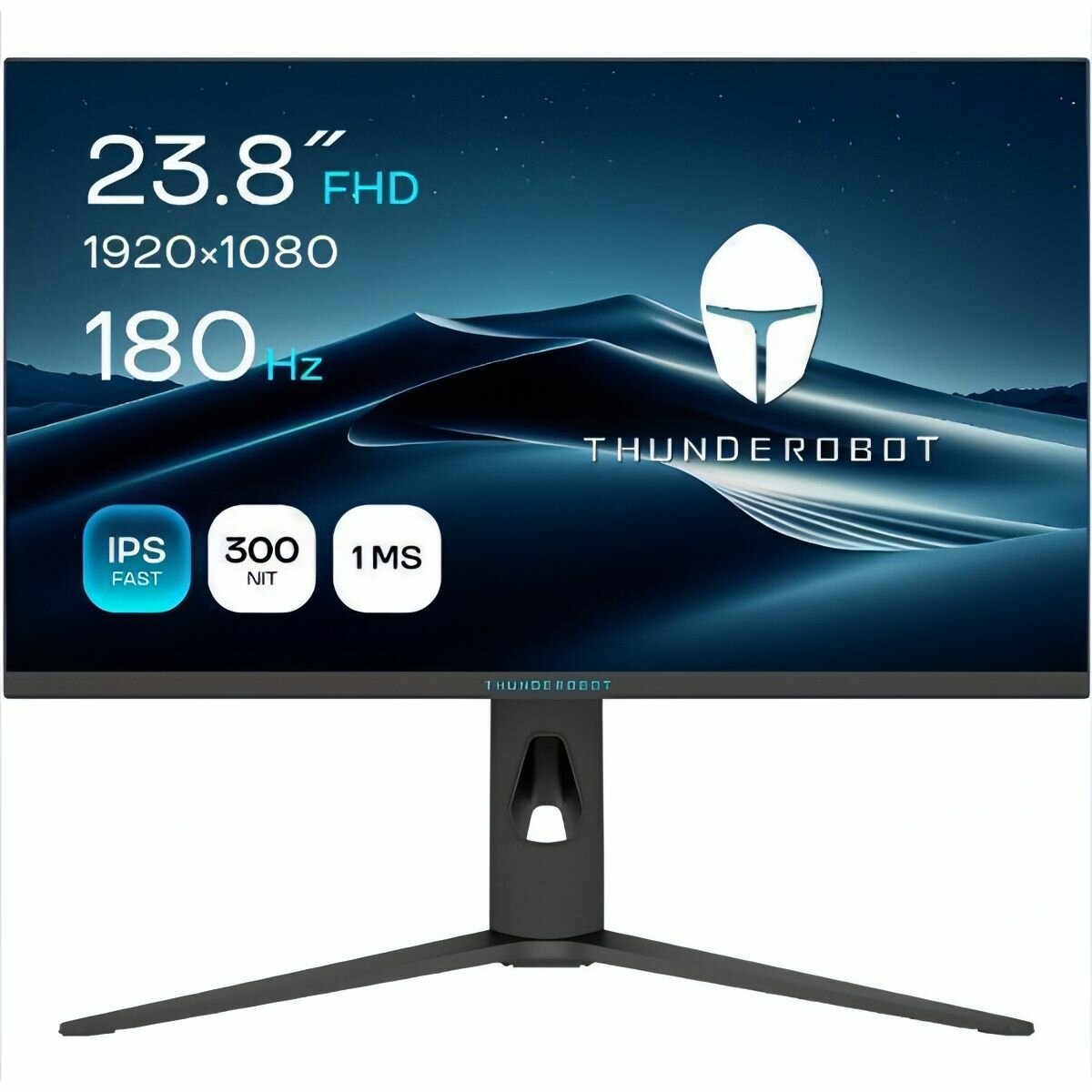 Thunderobot 23.8" Монитор, 1920x1080 Full HD, 180 Гц, черный
