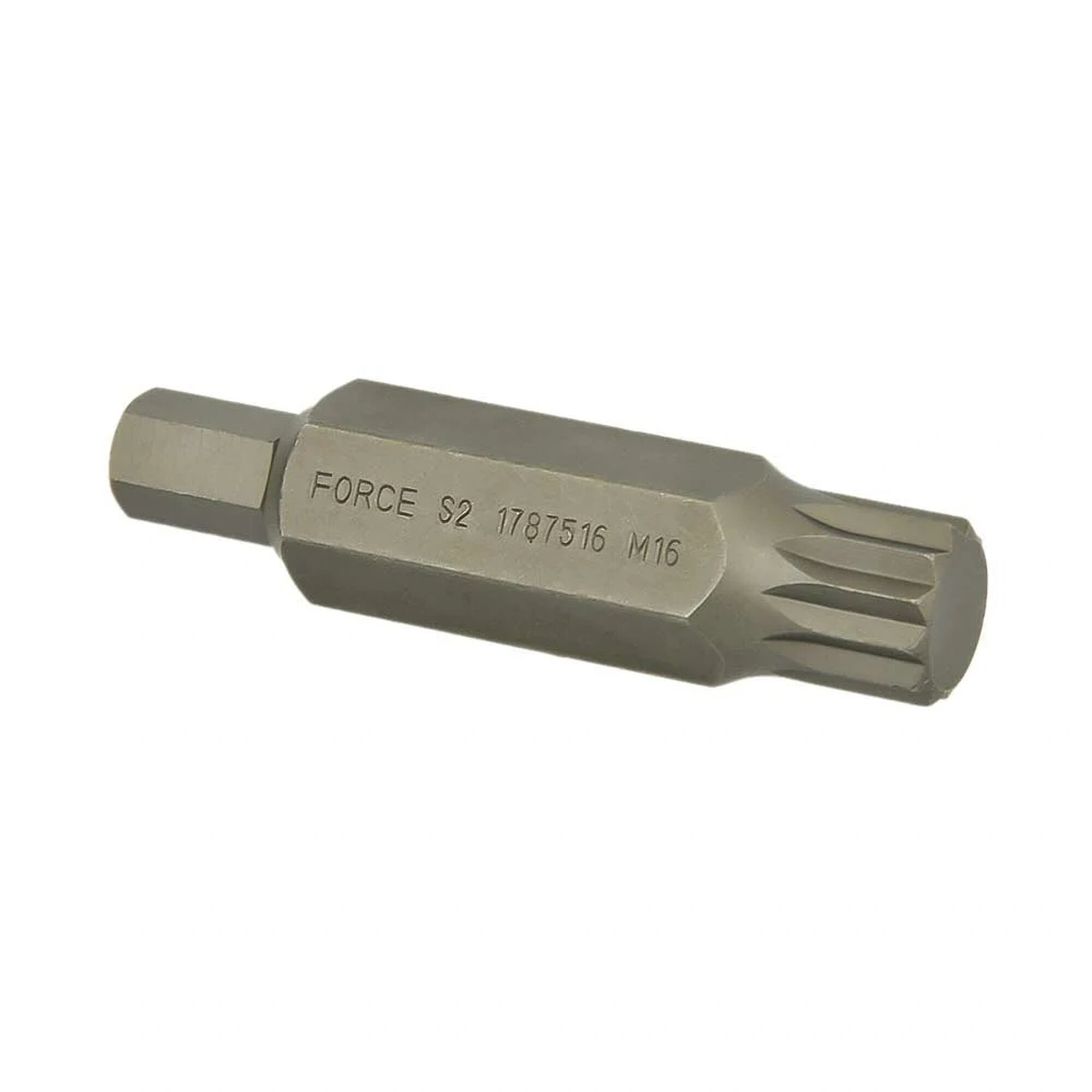 Бита сплайн FORCE М16 75 мм 1787516