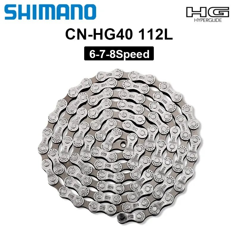 Цепь Shimano CN-HG40 112L 6-7-8 Speed